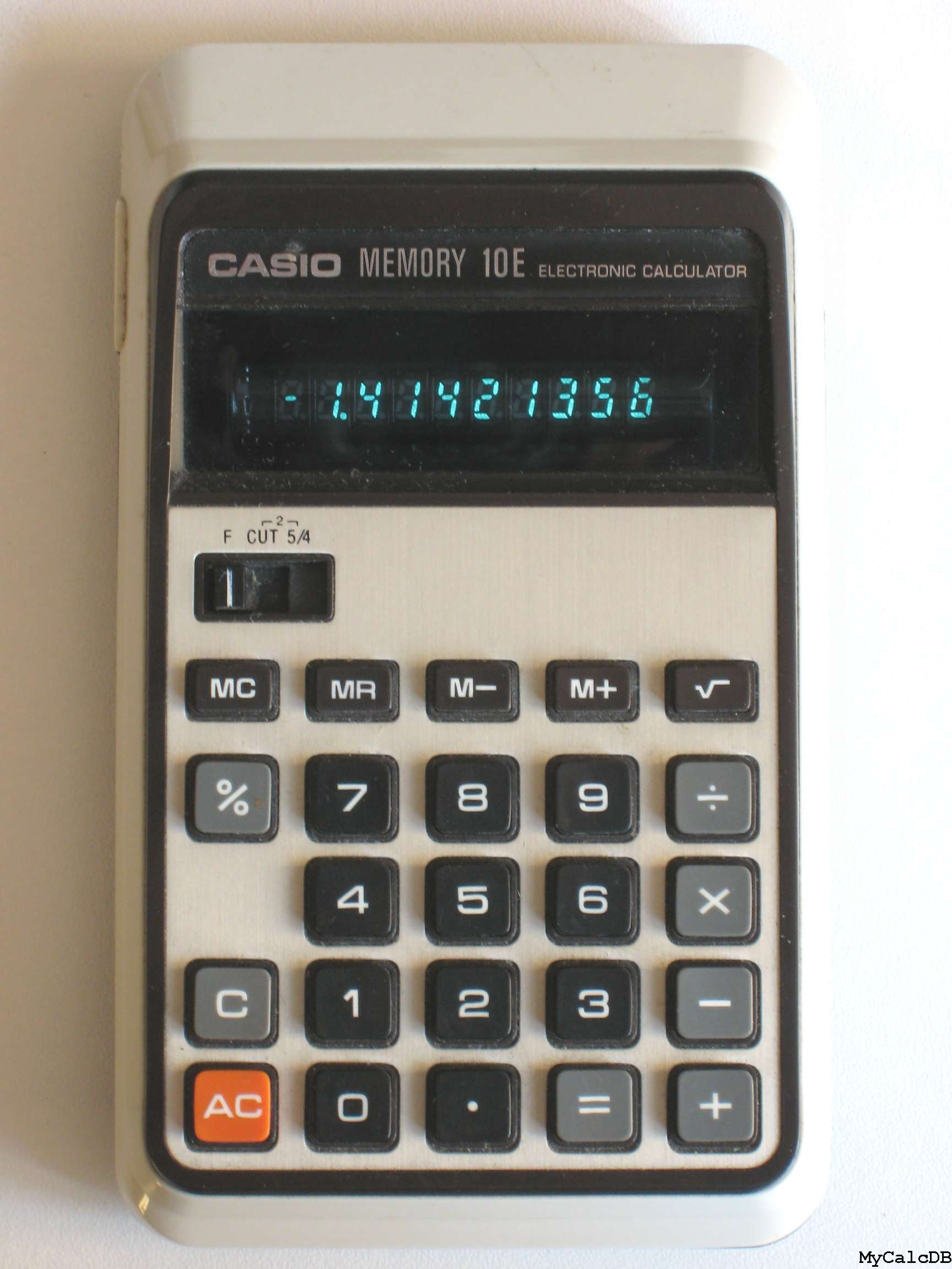 Casio MEMORY 10E | IT History Society